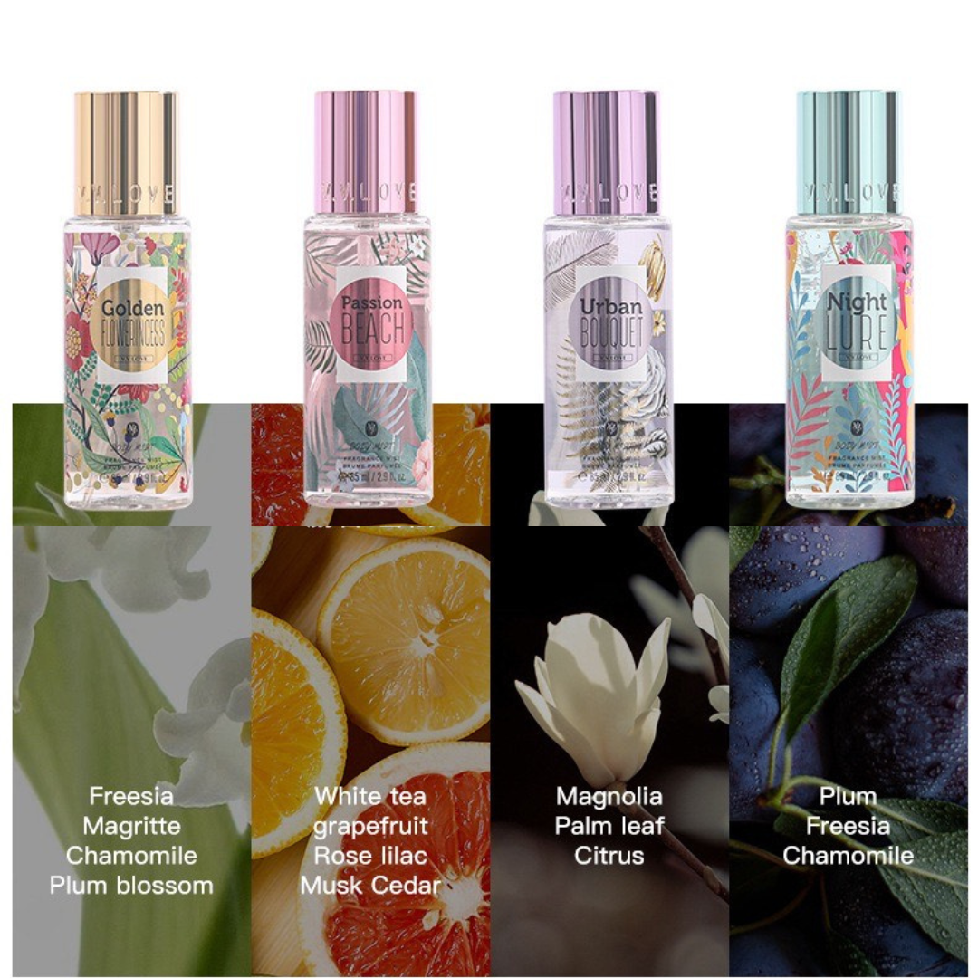V.V. Love Body Mist Collection – BlushyLady