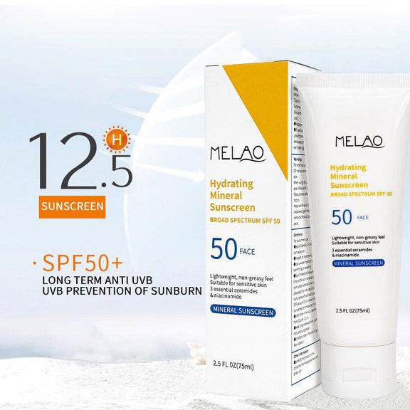 Melao SPF 50+ Mineral Sunscreen:-75 ml – BlushyLady